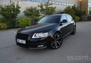 Black Audi A6 2009 in Riga, with an engine capacity of 3.00 L and mileage of 316 thousand km for 5990 €, photo 4 on AUTOMOTO.COM.LV