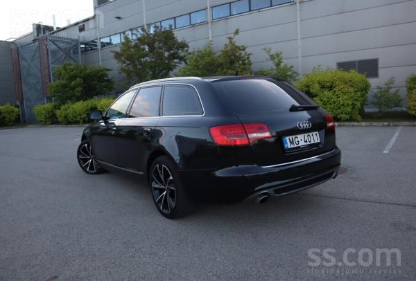 Melns Audi A6 2009 Rīga, ar dzinēja tilpumu 3.00 L un nobraukumu 316 tūkst. km par 5990 €, foto 4 vietnē AUTOMOTO.COM.LV