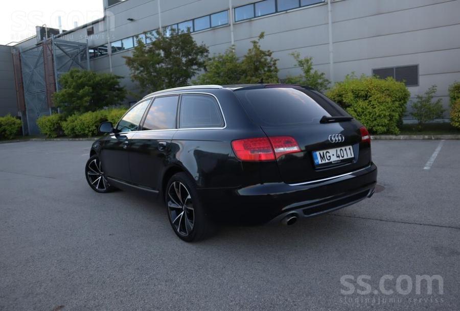 Black Audi A6 2009 in Riga, with an engine capacity of 3.00 L and mileage of 316 thousand km for 5990 €, photo 5 on AUTOMOTO.COM.LV