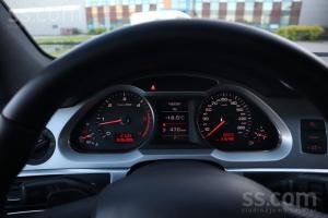 Black Audi A6 2009 in Riga, with an engine capacity of 3.00 L and mileage of 316 thousand km for 5990 €, photo 16 on AUTOMOTO.COM.LV