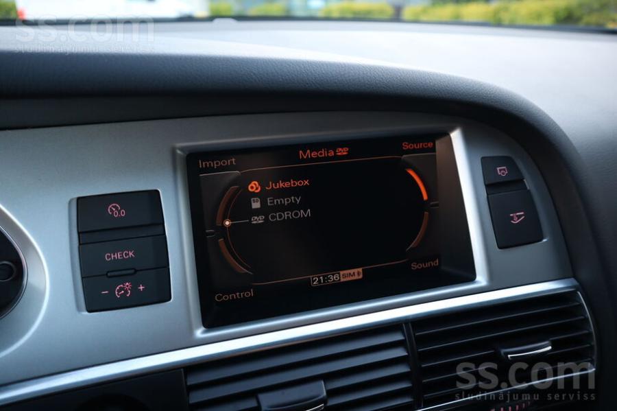 Black Audi A6 2009 in Riga, with an engine capacity of 3.00 L and mileage of 316 thousand km for 5990 €, photo 22 on AUTOMOTO.COM.LV