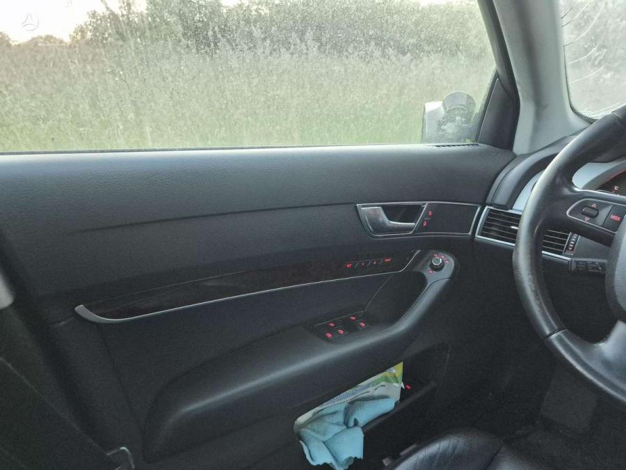 Melns Audi A6 2009 Viļņa, ar dzinēja tilpumu 2.97 L un nobraukumu 341 tūkst. km par 3000 €, foto 12 vietnē AUTOMOTO.COM.LV