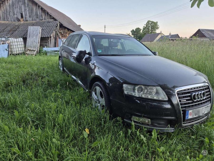 Melns Audi A6 2009 Viļņa, ar dzinēja tilpumu 2.97 L un nobraukumu 341 tūkst. km par 3000 €, foto 15 vietnē AUTOMOTO.COM.LV