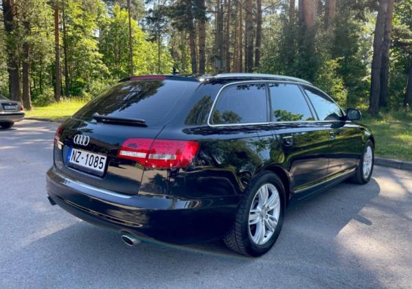 Black Audi A6 2009 in Riga, with an engine capacity of 2.70 L and mileage of 0 thousand km for 7700 €, photo 7 on AUTOMOTO.COM.LV