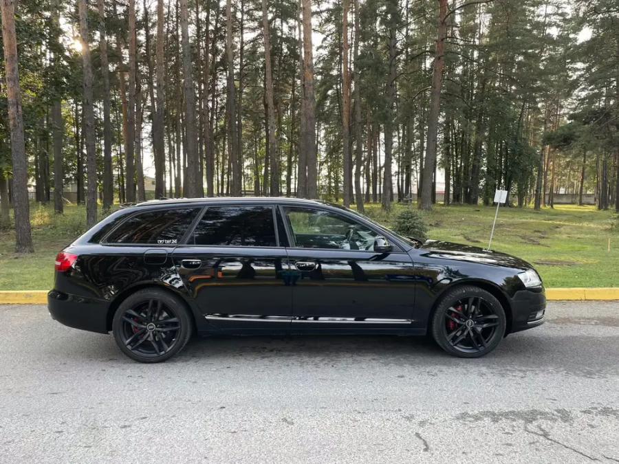 Black Audi A6 2009 in Riga, with an engine capacity of 2.70 L and mileage of 246 thousand km for 3000 €, photo 8 on AUTOMOTO.COM.LV