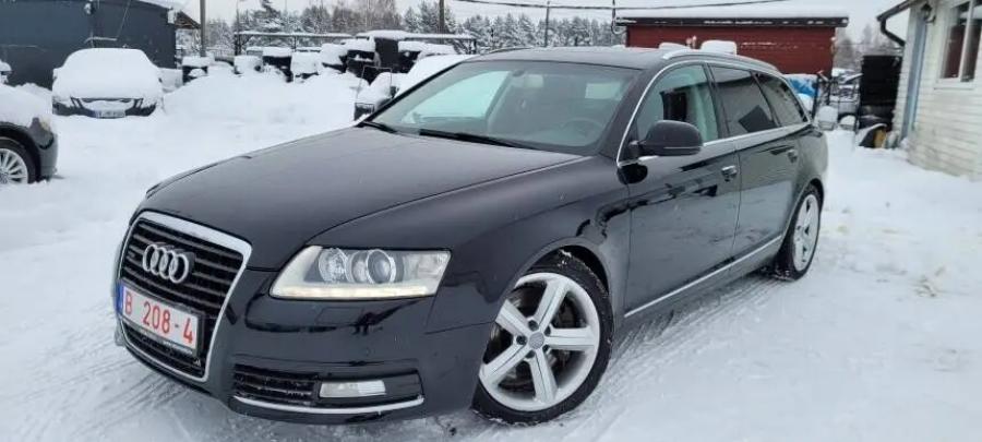 Black Audi A6 2009 in Riga, with an engine capacity of 3.00 L and mileage of 247 thousand km for 8900 €, photo 3 on AUTOMOTO.COM.LV
