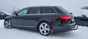 Black Audi A6 2009 in Riga, with an engine capacity of 3.00 L and mileage of 247 thousand km for 8900 €, photo 6 on AUTOMOTO.COM.LV