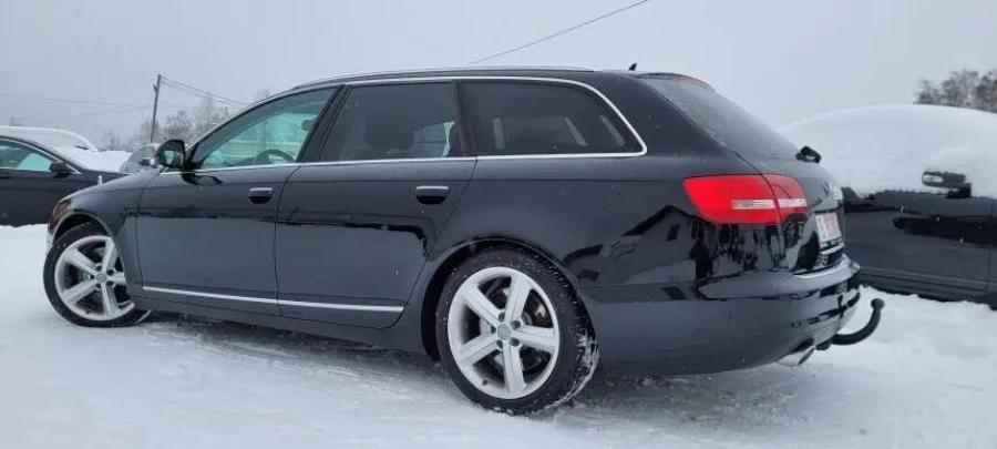 Black Audi A6 2009 in Riga, with an engine capacity of 3.00 L and mileage of 247 thousand km for 8900 €, photo 6 on AUTOMOTO.COM.LV
