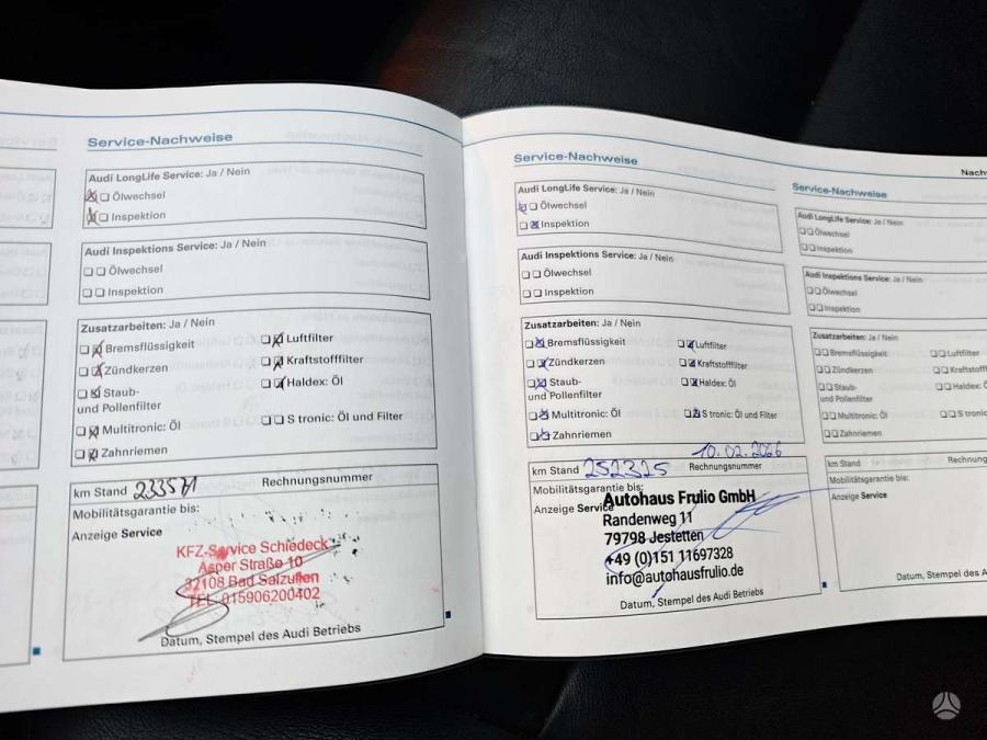 Черный Ауди А6 2009 в Вильнюс, объемом двигателя 2.70 л и пробегом 251 тыс. км за 5650 €, фото 15 на AUTOMOTO.COM.LV