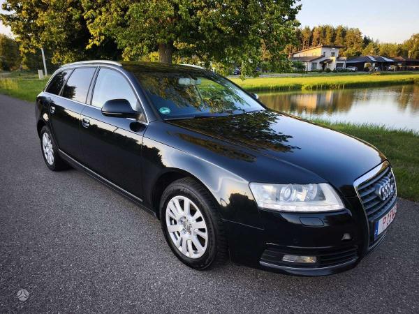 Black Audi A6 2009 in Druskininkai, with an engine capacity of 2.70 L and mileage of 291 thousand km for 4350 €, photo 1 on AUTOMOTO.COM.LV