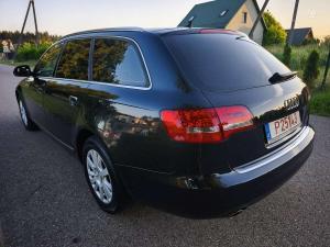 Black Audi A6 2009 in Druskininkai, with an engine capacity of 2.70 L and mileage of 291 thousand km for 4350 €, photo 7 on AUTOMOTO.COM.LV