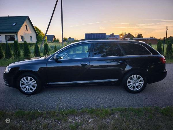 Black Audi A6 2009 in Druskininkai, with an engine capacity of 2.70 L and mileage of 291 thousand km for 4350 €, photo 7 on AUTOMOTO.COM.LV