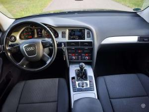 Black Audi A6 2009 in Druskininkai, with an engine capacity of 2.70 L and mileage of 291 thousand km for 4350 €, photo 12 on AUTOMOTO.COM.LV