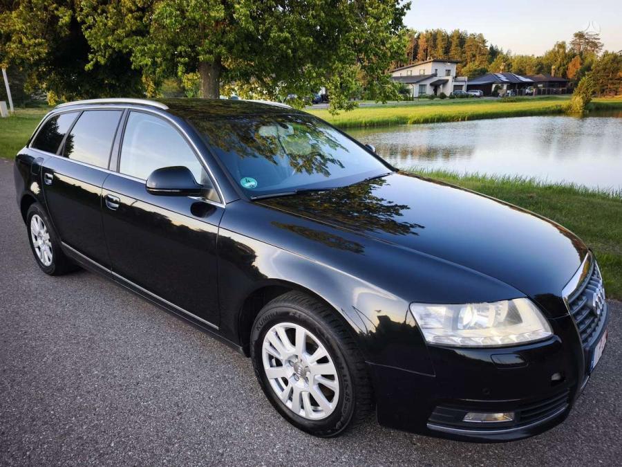 Black Audi A6 2009 in Druskininkai, with an engine capacity of 2.70 L and mileage of 291 thousand km for 4350 €, photo 17 on AUTOMOTO.COM.LV