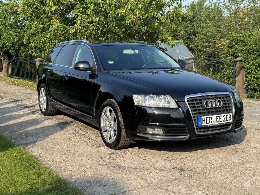 Black Audi A6 2009 in Kaunas, with an engine capacity of 2.70 L and mileage of 288 thousand km for 4500 €, photo 5 on AUTOMOTO.COM.LV