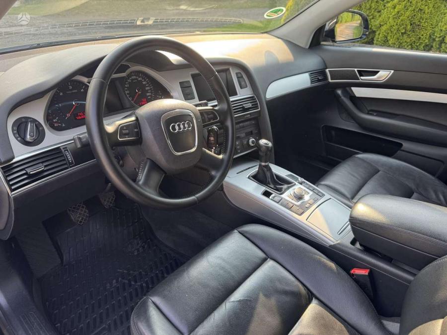Black Audi A6 2009 in Kaunas, with an engine capacity of 2.70 L and mileage of 288 thousand km for 4500 €, photo 14 on AUTOMOTO.COM.LV