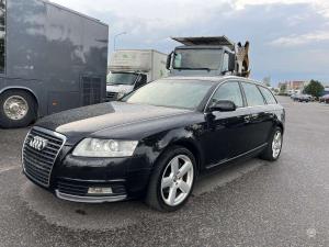 Melns Audi A6 2009 Viļņa, ar dzinēja tilpumu 2.70 L un nobraukumu 280 tūkst. km par 3700 €, foto  vietnē AUTOMOTO.COM.LV