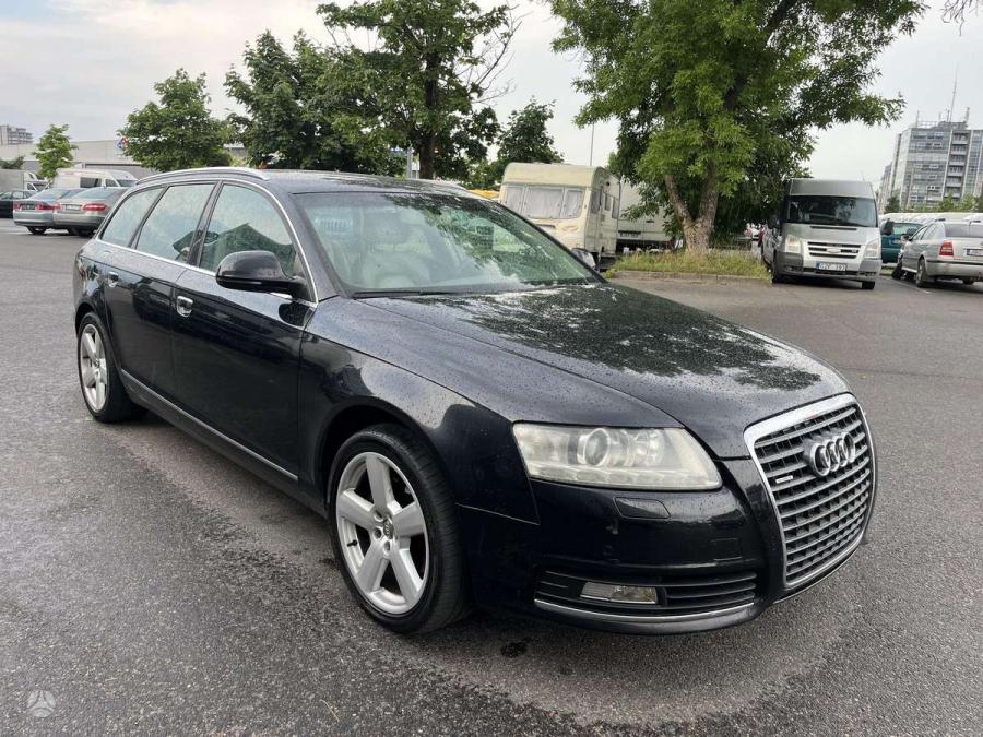 Black Audi A6 2009 in Vilnius, with an engine capacity of 2.70 L and mileage of 280 thousand km for 3700 €, photo 3 on AUTOMOTO.COM.LV