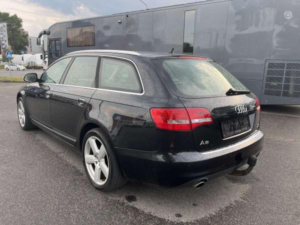 Melns Audi A6 2009 Viļņa, ar dzinēja tilpumu 2.70 L un nobraukumu 280 tūkst. km par 3700 €, foto 4 vietnē AUTOMOTO.COM.LV