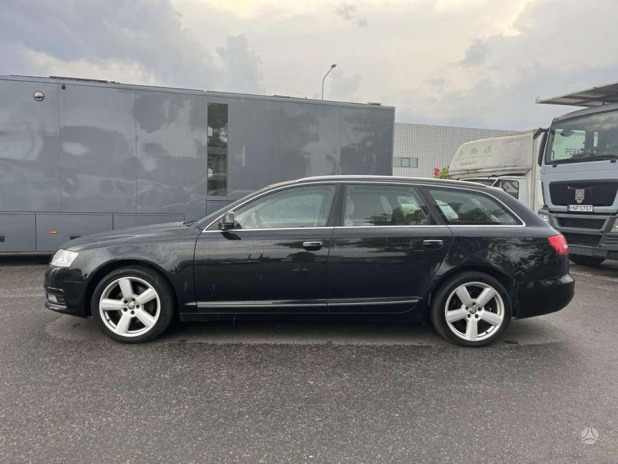 Black Audi A6 2009 in Vilnius, with an engine capacity of 2.70 L and mileage of 280 thousand km for 3700 €, photo 6 on AUTOMOTO.COM.LV