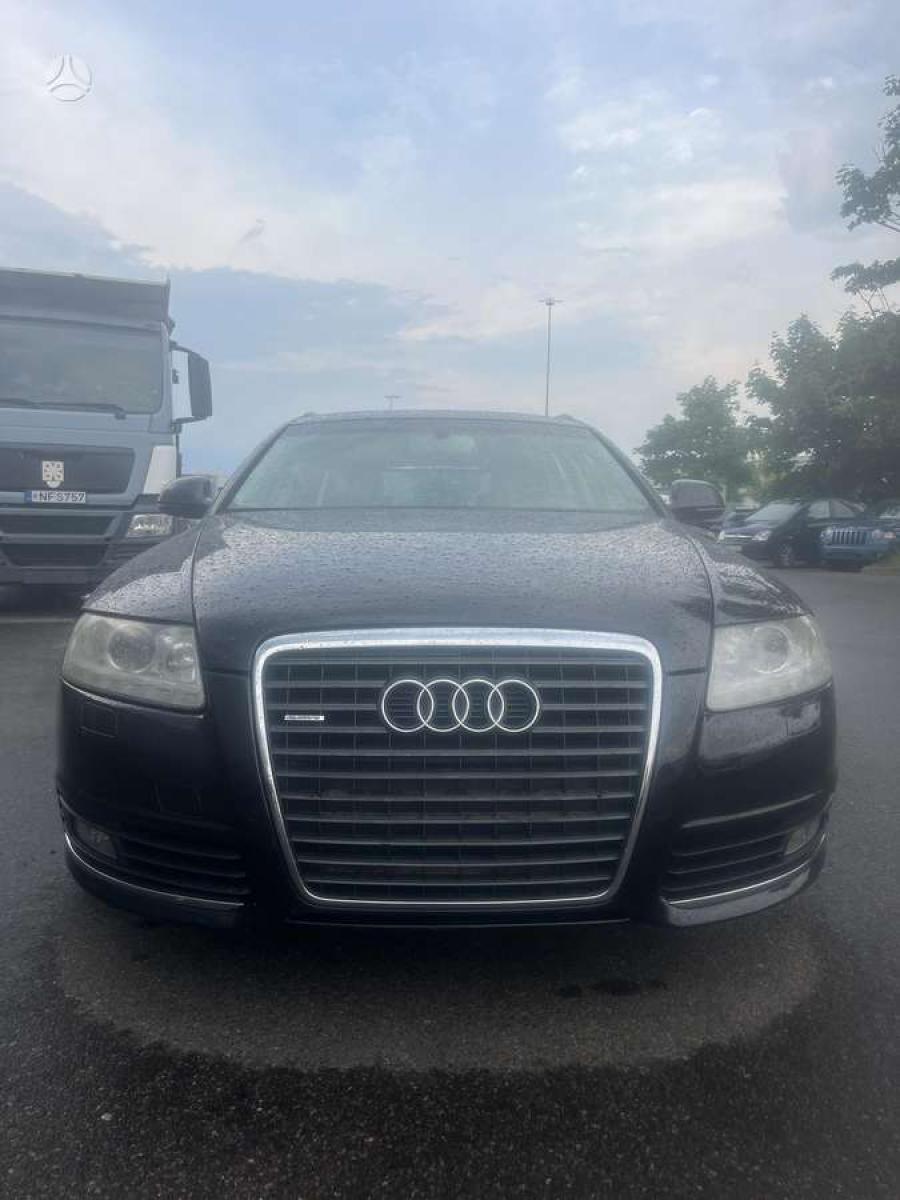 Black Audi A6 2009 in Vilnius, with an engine capacity of 2.70 L and mileage of 280 thousand km for 3700 €, photo 7 on AUTOMOTO.COM.LV