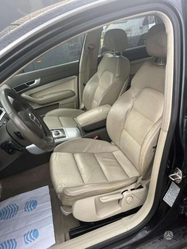 Melns Audi A6 2009 Viļņa, ar dzinēja tilpumu 2.70 L un nobraukumu 280 tūkst. km par 3700 €, foto 8 vietnē AUTOMOTO.COM.LV