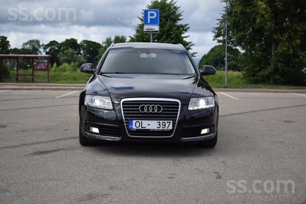 Melns Audi A6 2009 Daugavpils, ar dzinēja tilpumu 2.00 L un nobraukumu 265 tūkst. km par 6450 €, foto 1 vietnē AUTOMOTO.COM.LV