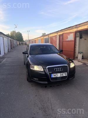 Melns Audi A6 2009 Rīga, ar dzinēja tilpumu 2.70 L un nobraukumu 451 tūkst. km par 5400 €, foto  vietnē AUTOMOTO.COM.LV