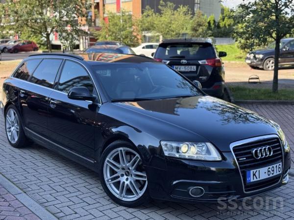 Черный Ауди А6 2009 в Рига, объемом двигателя 3.00 л и пробегом 325 тыс. км за 5990 €, фото 1 на AUTOMOTO.COM.LV