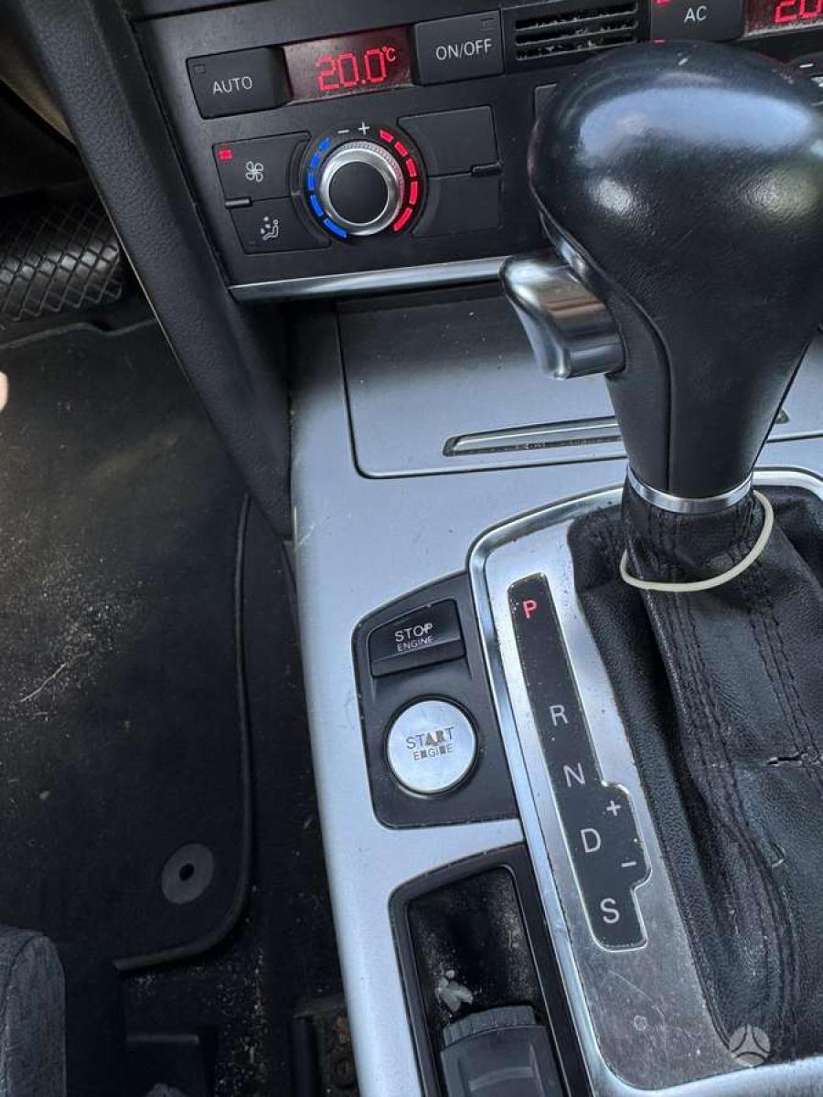 Black Audi A6 2009 in Alytus, with an engine capacity of 3.00 L and mileage of 298 thousand km for 4250 €, photo 18 on AUTOMOTO.COM.LV