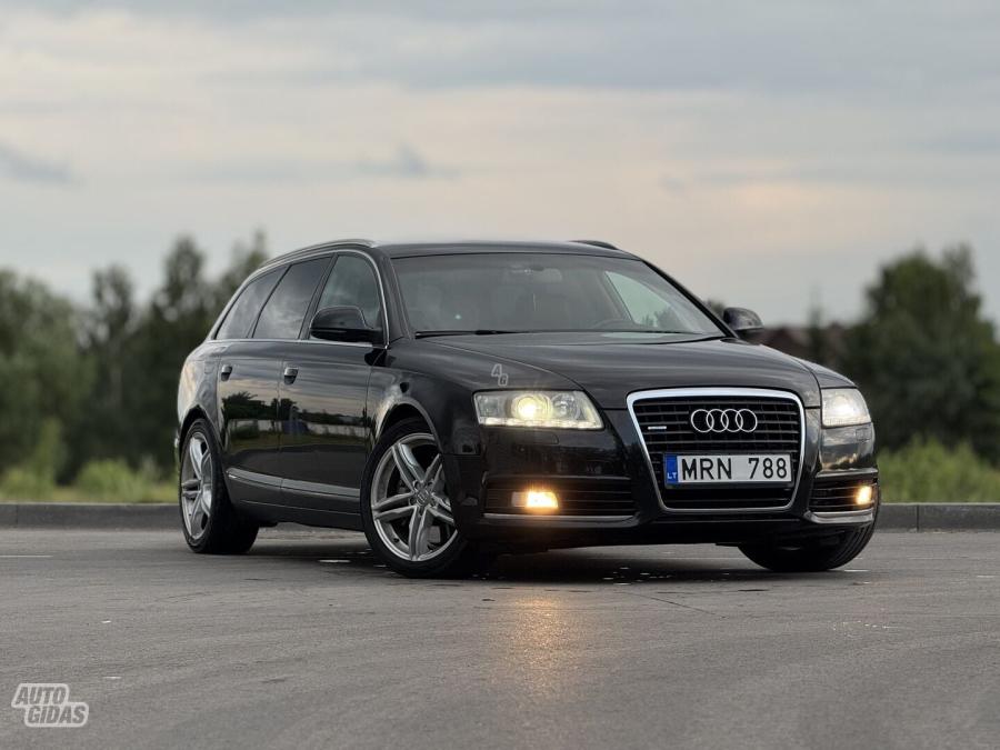 Black Audi A6 2009 in Vilnius, with an engine capacity of 3.00 L and mileage of 313 thousand km for 6350 €, photo 1 on AUTOMOTO.COM.LV