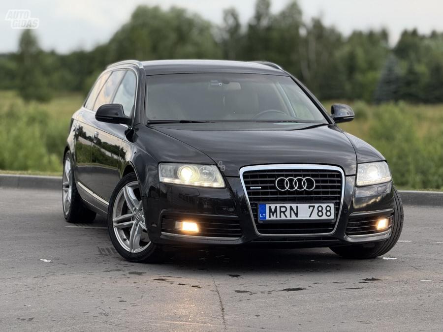 Black Audi A6 2009 in Vilnius, with an engine capacity of 3.00 L and mileage of 313 thousand km for 6350 €, photo 3 on AUTOMOTO.COM.LV