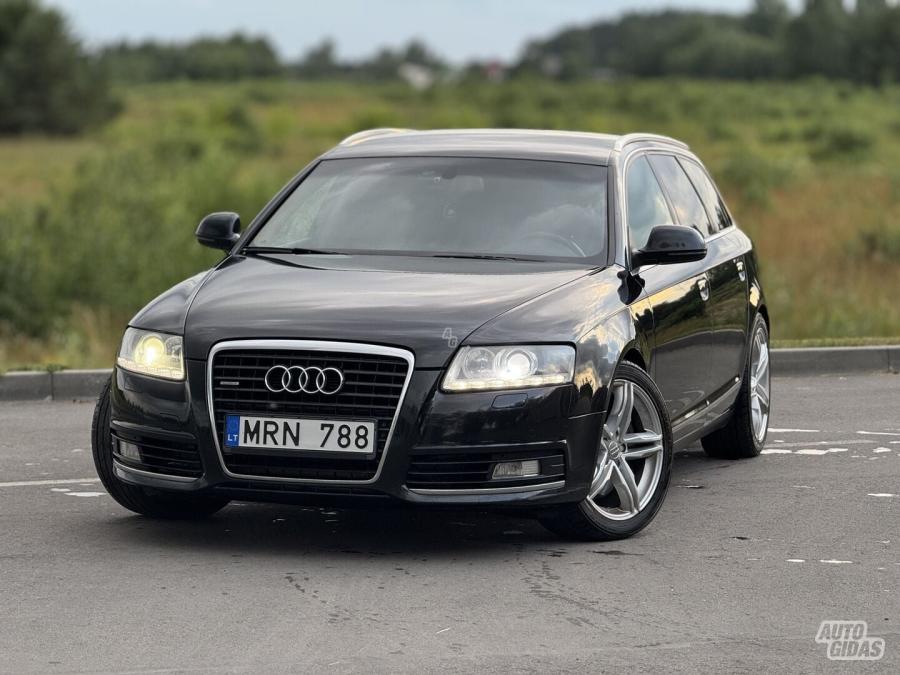 Black Audi A6 2009 in Vilnius, with an engine capacity of 3.00 L and mileage of 313 thousand km for 6350 €, photo 7 on AUTOMOTO.COM.LV