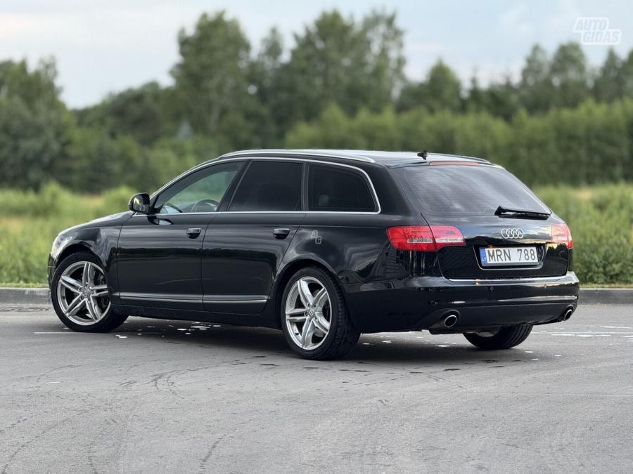 Black Audi A6 2009 in Vilnius, with an engine capacity of 3.00 L and mileage of 313 thousand km for 6350 €, photo 11 on AUTOMOTO.COM.LV