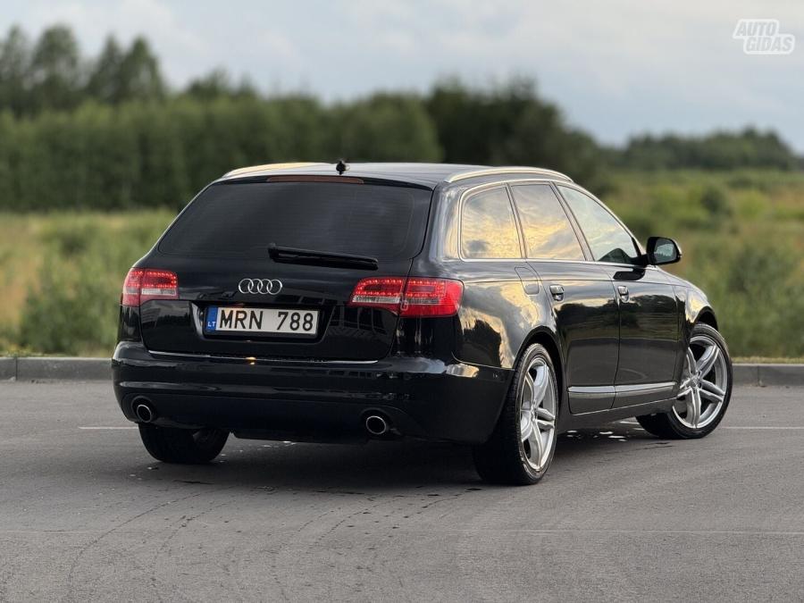 Black Audi A6 2009 in Vilnius, with an engine capacity of 3.00 L and mileage of 313 thousand km for 6350 €, photo 12 on AUTOMOTO.COM.LV