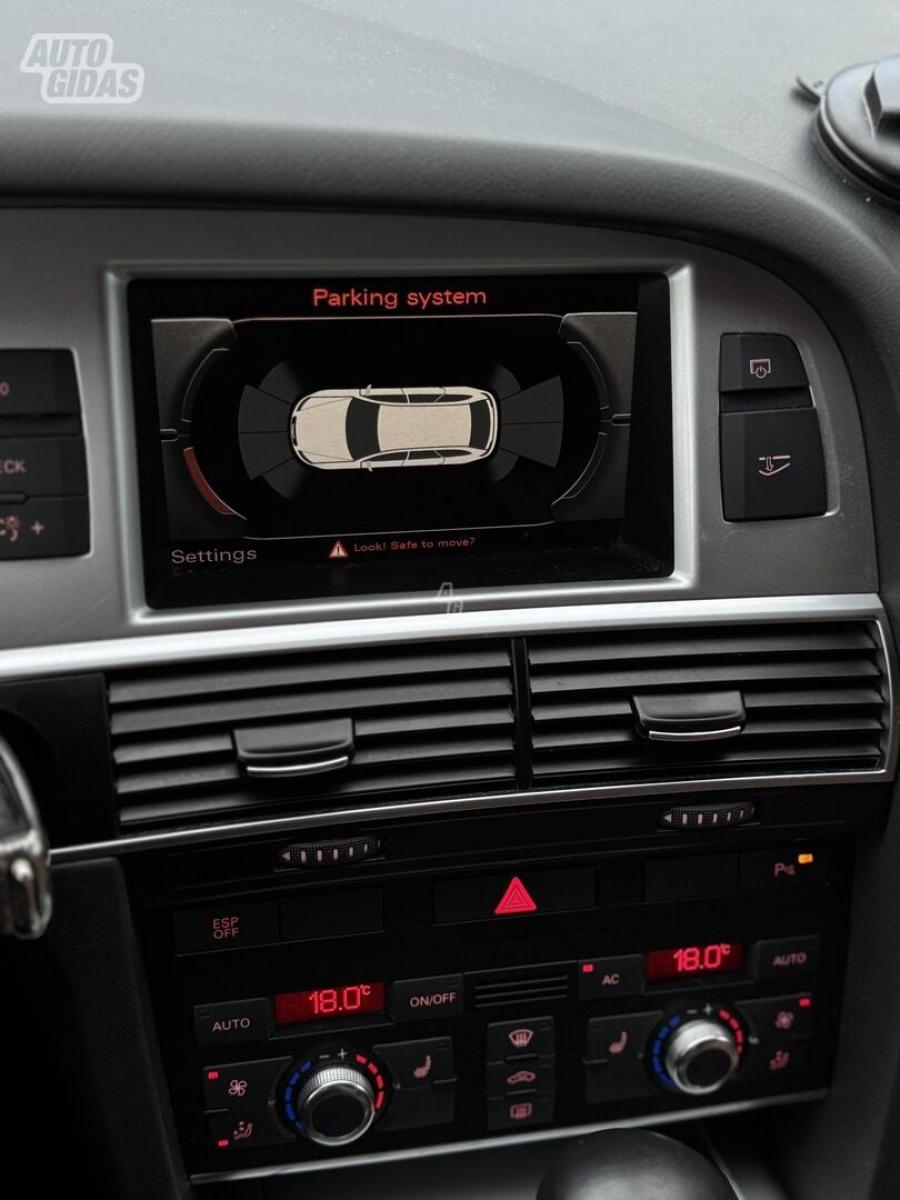 Black Audi A6 2009 in Vilnius, with an engine capacity of 3.00 L and mileage of 313 thousand km for 6350 €, photo 23 on AUTOMOTO.COM.LV