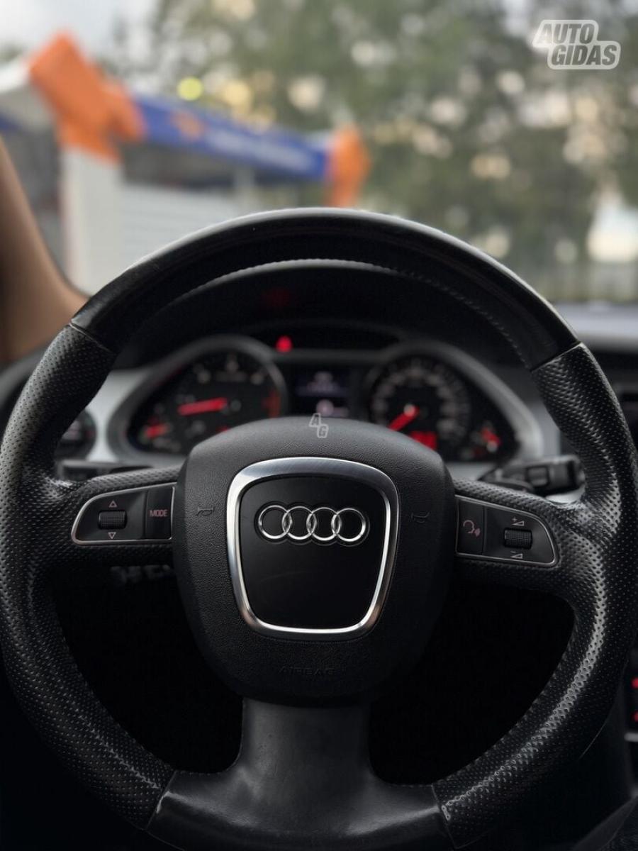 Black Audi A6 2009 in Vilnius, with an engine capacity of 3.00 L and mileage of 313 thousand km for 6350 €, photo 24 on AUTOMOTO.COM.LV