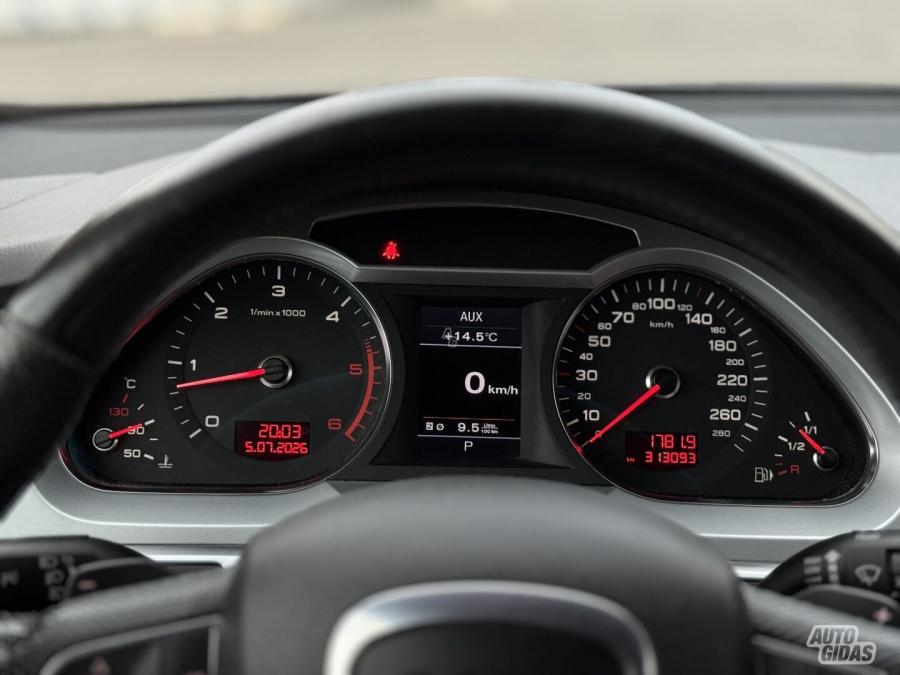 Black Audi A6 2009 in Vilnius, with an engine capacity of 3.00 L and mileage of 313 thousand km for 6350 €, photo 25 on AUTOMOTO.COM.LV