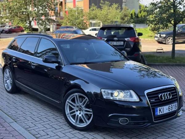 Черный Ауди А6 2009 в Рига, объемом двигателя 3.00 л и пробегом 325 тыс. км за 5990 €, фото 1 на AUTOMOTO.COM.LV