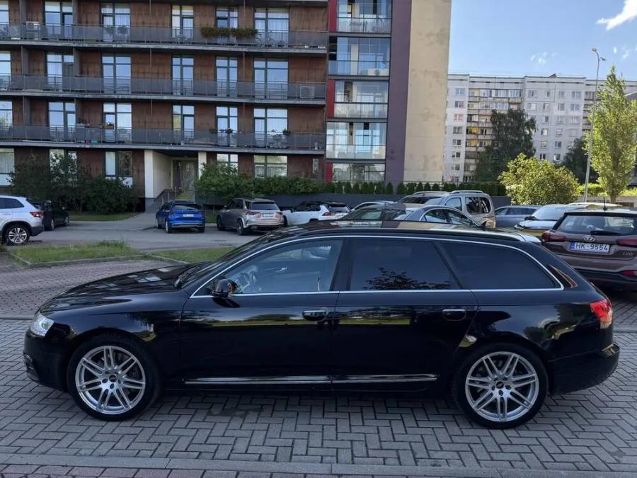 Black Audi A6 2009 in Riga, with an engine capacity of 3.00 L and mileage of 325 thousand km for 5990 €, photo 5 on AUTOMOTO.COM.LV