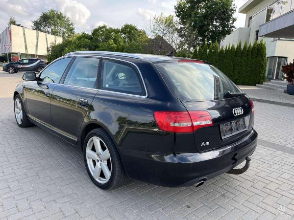 Black Audi A6 2009 in Vilnius, with an engine capacity of 2.70 L and mileage of 280 thousand km for 3700 €, photo 4 on AUTOMOTO.COM.LV