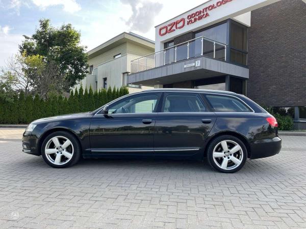 Black Audi A6 2009 in Vilnius, with an engine capacity of 2.70 L and mileage of 280 thousand km for 3700 €, photo 5 on AUTOMOTO.COM.LV