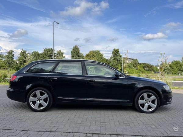 Black Audi A6 2009 in Vilnius, with an engine capacity of 2.70 L and mileage of 280 thousand km for 3700 €, photo 6 on AUTOMOTO.COM.LV