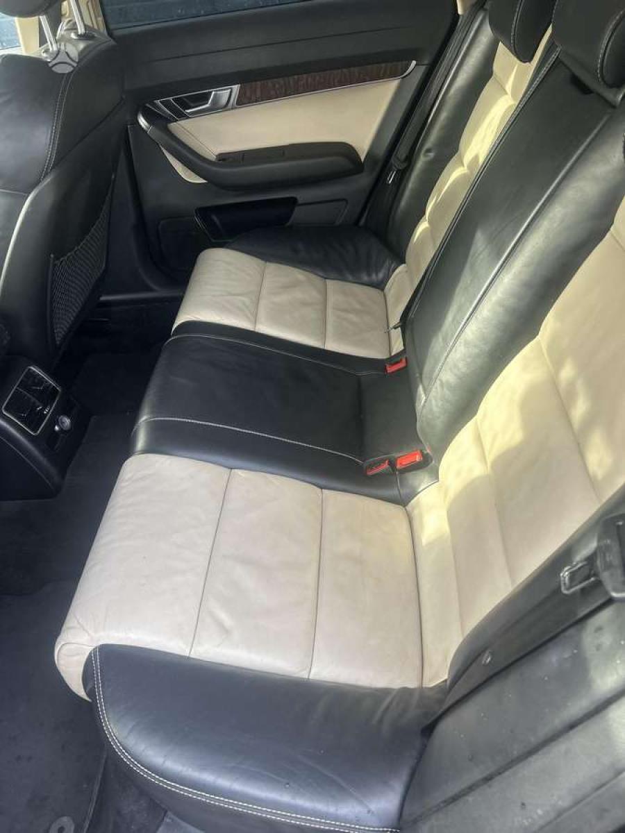 Black Audi A6 2009 in Vilnius, with an engine capacity of 2.97 L and mileage of 306 thousand km for 4850 €, photo 10 on AUTOMOTO.COM.LV