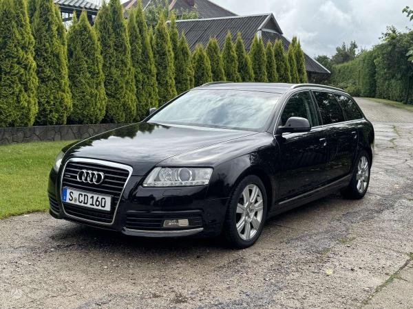 Melns Audi A6 2009 Kauņa, ar dzinēja tilpumu 2.97 L un nobraukumu 282 tūkst. km par 5500 €, foto 1 vietnē AUTOMOTO.COM.LV