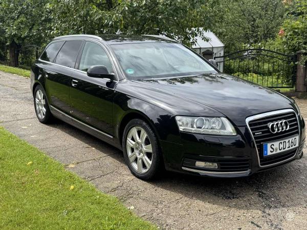 Melns Audi A6 2009 Kauņa, ar dzinēja tilpumu 2.97 L un nobraukumu 282 tūkst. km par 5500 €, foto 8 vietnē AUTOMOTO.COM.LV