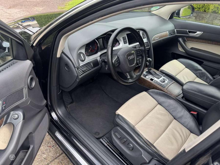 Черный Ауди А6 2009 в Каунас, объемом двигателя 2.97 л и пробегом 282 тыс. км за 5500 €, фото 13 на AUTOMOTO.COM.LV