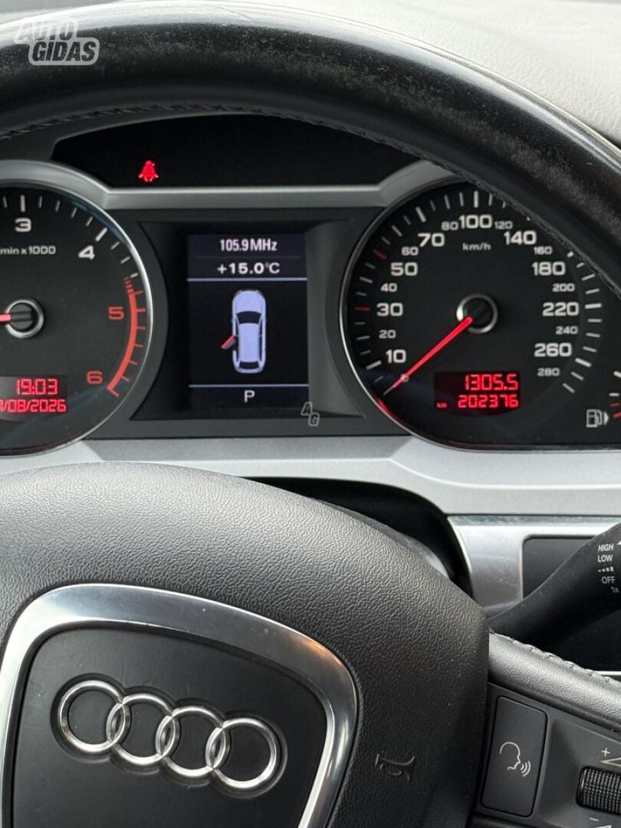 Melns Audi A6 2009 Kauņa, ar dzinēja tilpumu 2.70 L un nobraukumu 202 tūkst. km par 3100 €, foto 1 vietnē AUTOMOTO.COM.LV