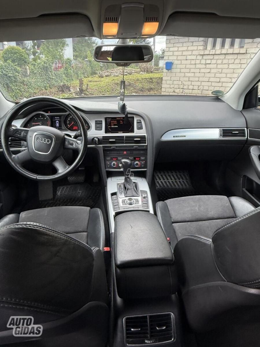 Melns Audi A6 2009 Kauņa, ar dzinēja tilpumu 2.70 L un nobraukumu 202 tūkst. km par 3100 €, foto 3 vietnē AUTOMOTO.COM.LV
