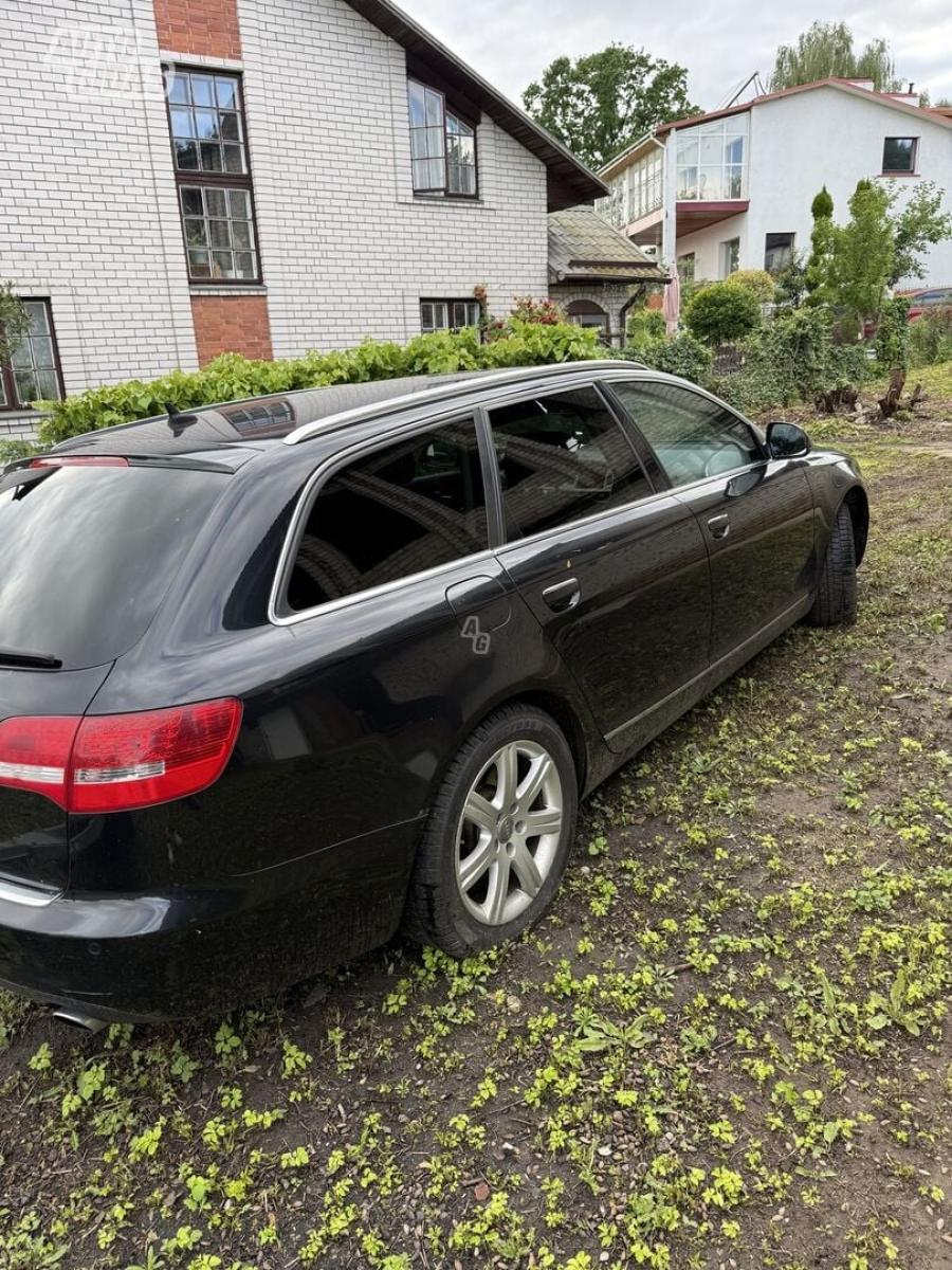 Melns Audi A6 2009 Kauņa, ar dzinēja tilpumu 2.70 L un nobraukumu 202 tūkst. km par 3100 €, foto 4 vietnē AUTOMOTO.COM.LV